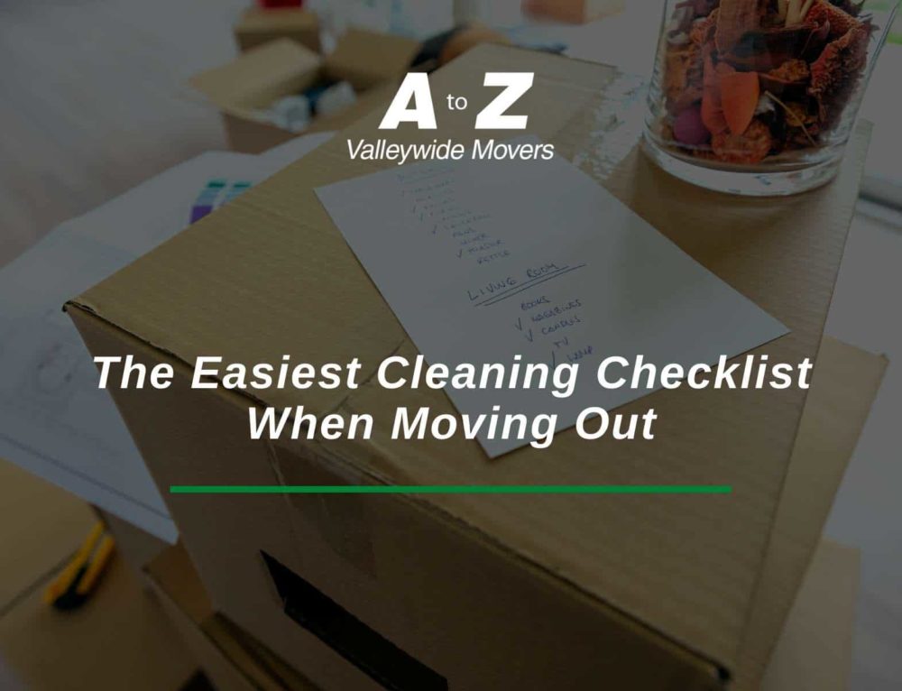 Checklist for Long-Distance Move | A to Z Valley Wide Movers