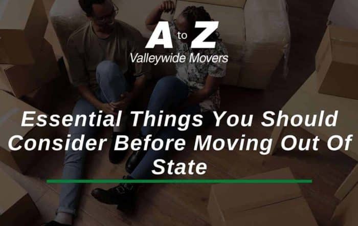 Moving Company in Gilbert | A to Z Valley Wide Movers